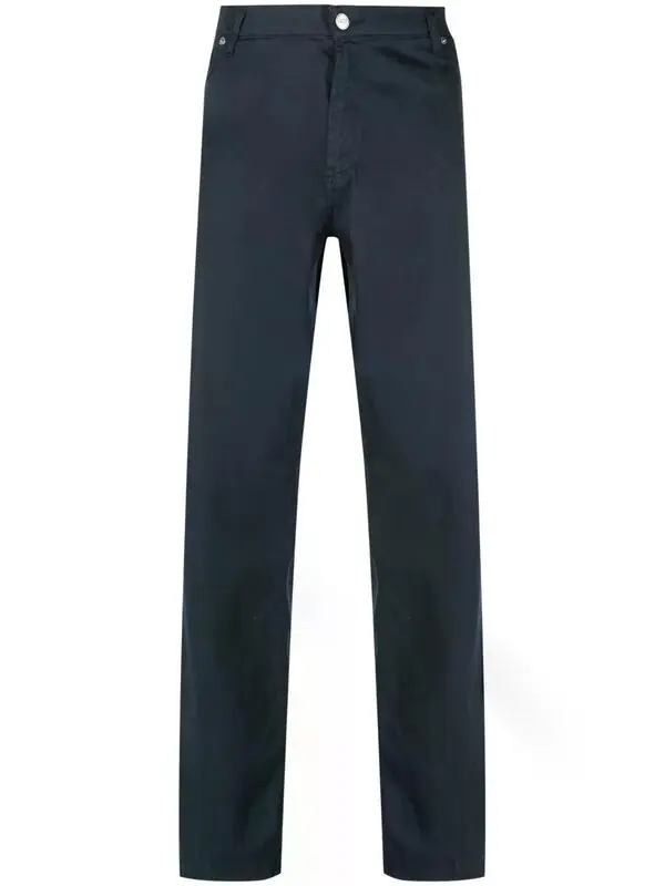 Versace 2000s High-waisted Straight-leg Chinos