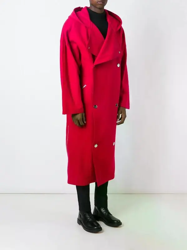 JC DE CASTELBAJAC Hooded Oversized Coat