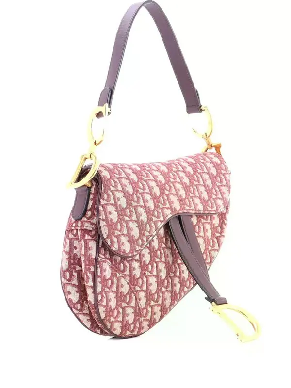 Dior Saddle Handbag Oblique Canvas