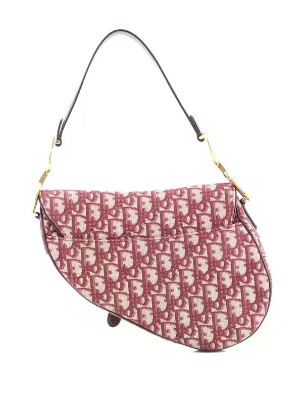 Dior Saddle Handbag Oblique Canvas