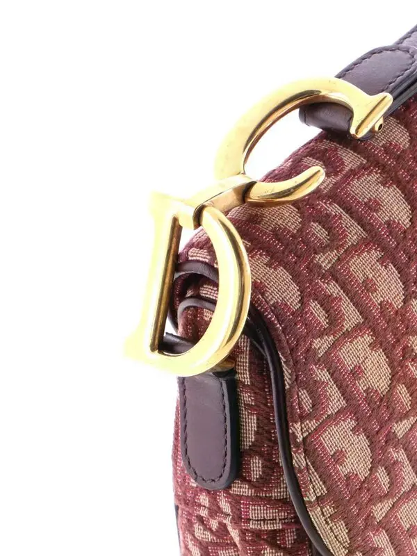Dior Saddle Handbag Oblique Canvas