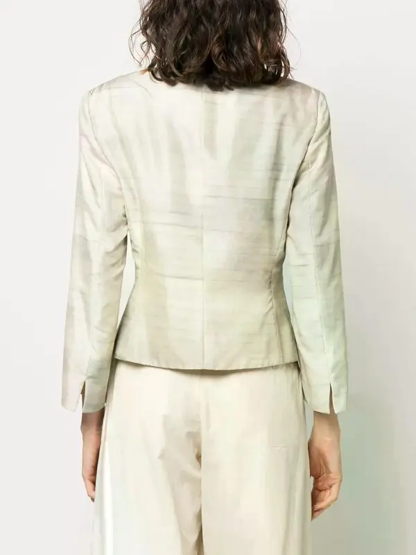 Giorgio Armani 2000s Round-neck Jacket