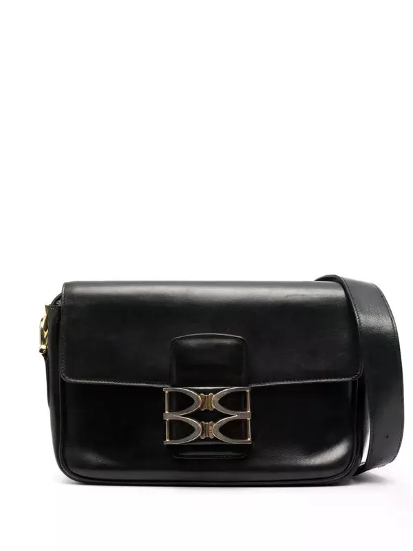 Celine 1970s Horsebit-detailed Leather Shoulder Bag
