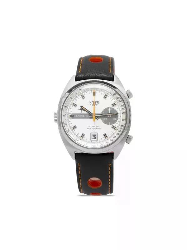 Tag Heuer 1970s Carrera Chronograph 38mm - Silver