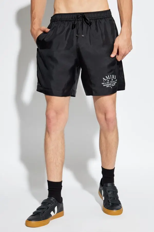 Amiri Silk Shorts