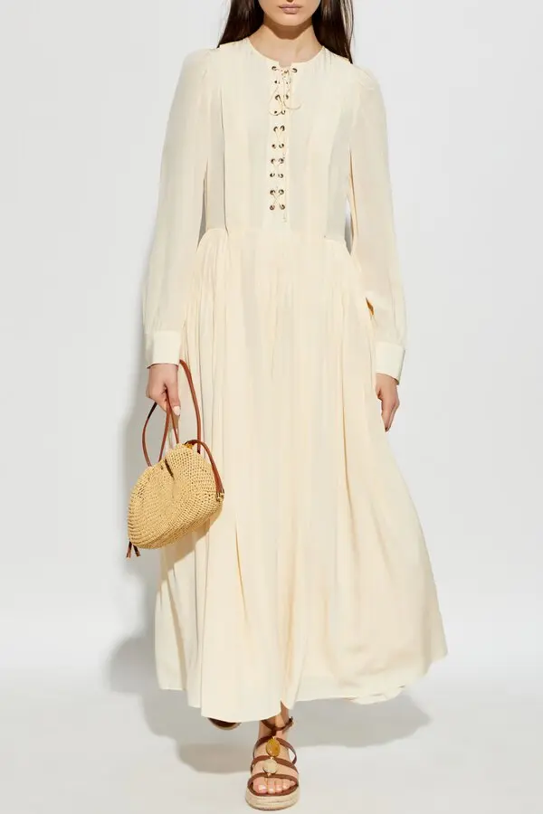 white christmas dresses ULLA JOHNSON KAIA DRESS – Belinda International