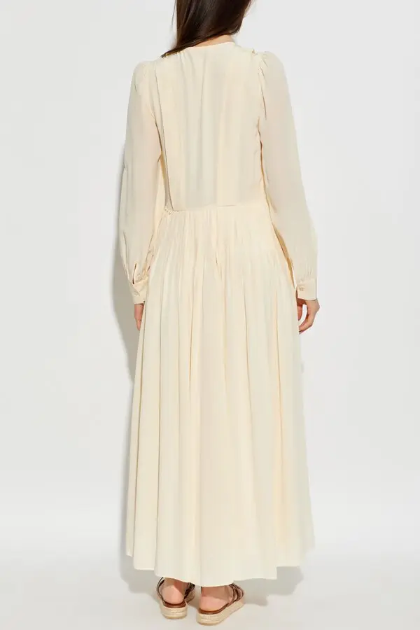 white christmas dresses ULLA JOHNSON KAIA DRESS – Belinda International main image 1