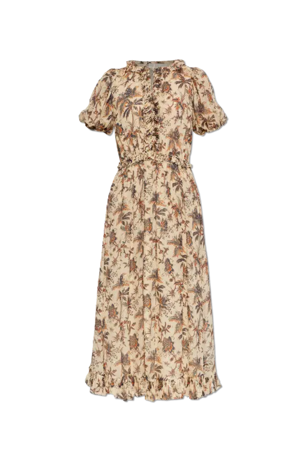 Ulla Johnson Rosamunde Midi Dress - Cream