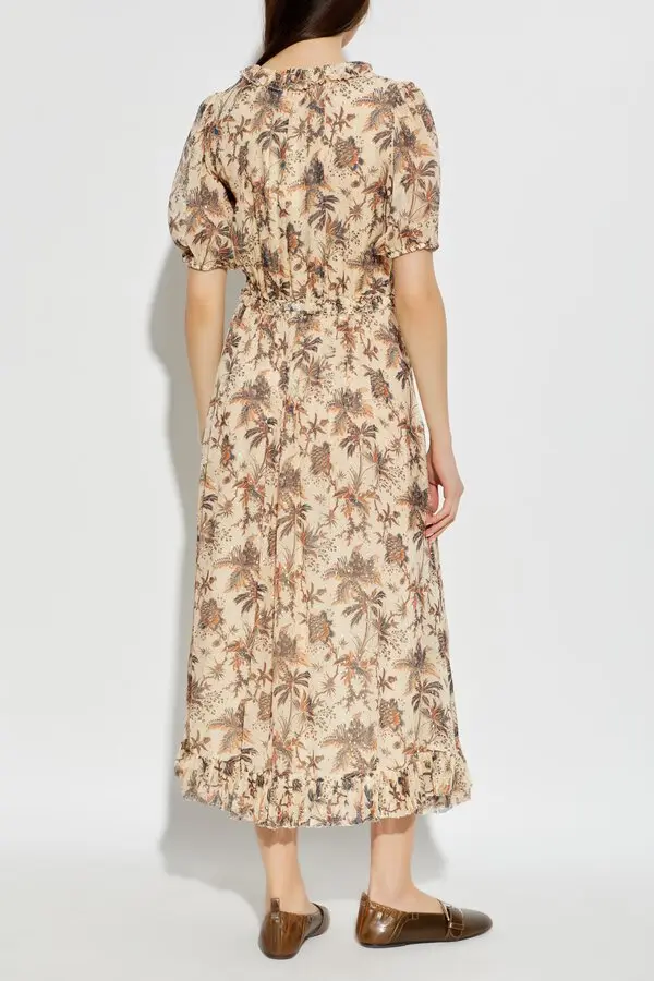 Ulla Johnson Rosamunde Midi Dress - Cream