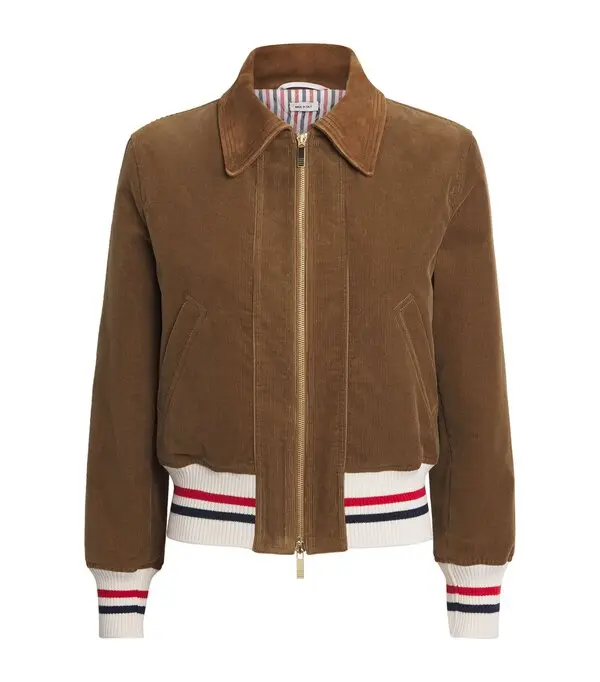 Thom Browne Down-filled Corduroy Jacket