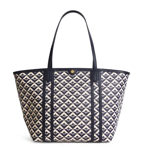 Harrods Geometric Print Tote Bag