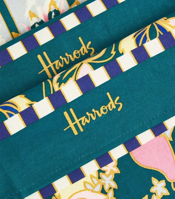 Harrods Set Of 2 Enchanted Emporium Tea Towels