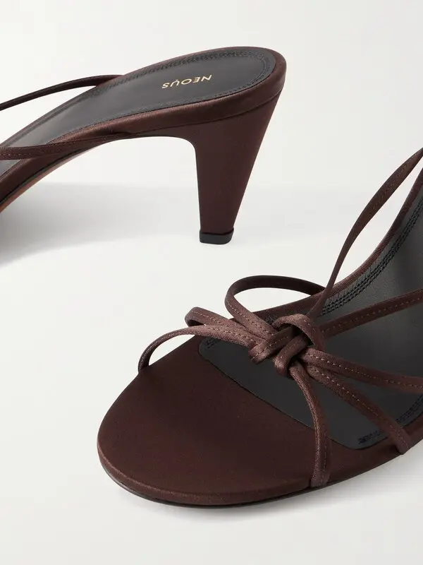 NEOUS Motha Satin Sandals