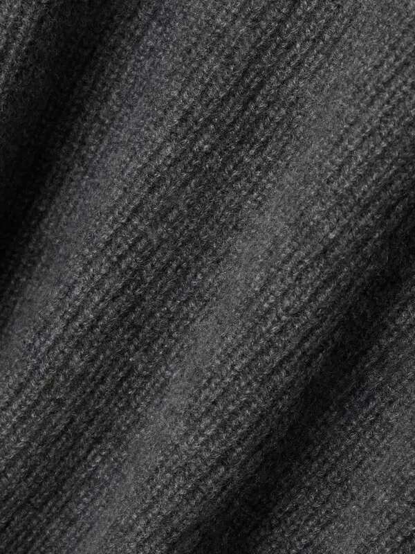 Guest In Residence Ribbed Cashmere Turtleneck Sweater
