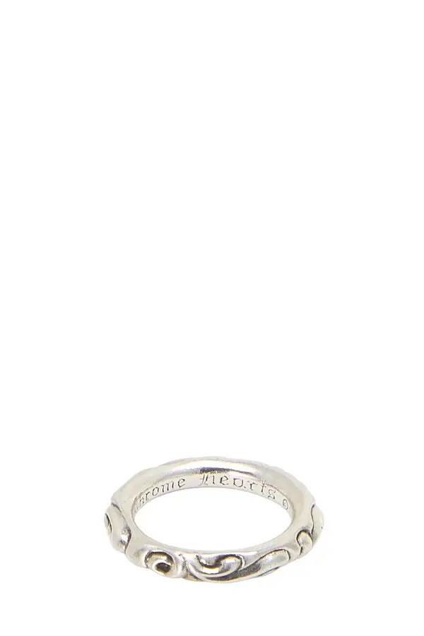 Chrome Hearts Sterling Scroll Ring