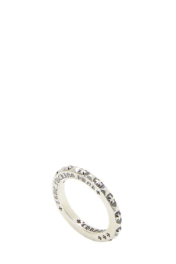 Chrome Hearts Classic Punk Plus Ring - Silver