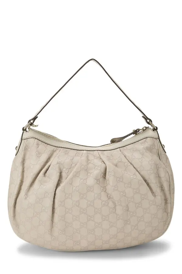 Gucci Sukey Hobo Bag - Cream