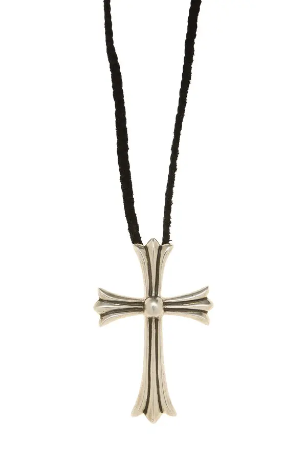 Chrome Hearts Sterling Cross Pendant Necklace