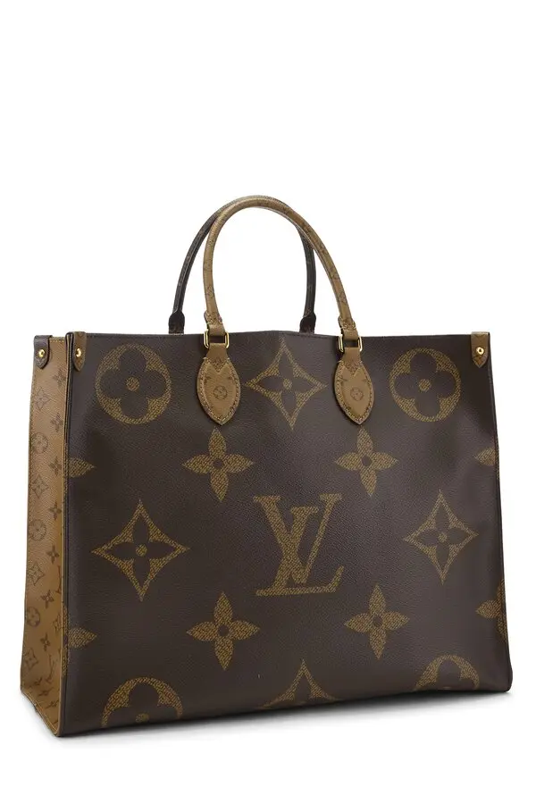 LOUIS VUITTON Giant Monogram Reversed On The Go