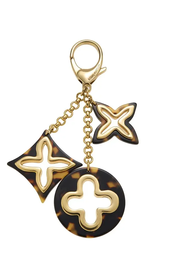 LOUIS VUITTON Insolence Bag Charm - Gold