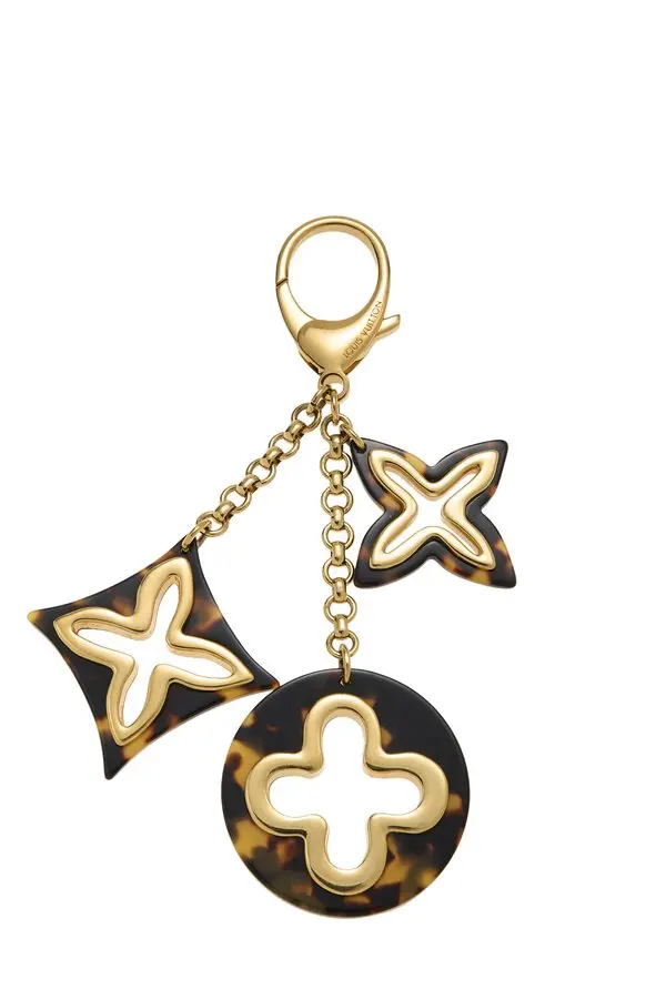 LOUIS VUITTON Insolence Bag Charm - Gold