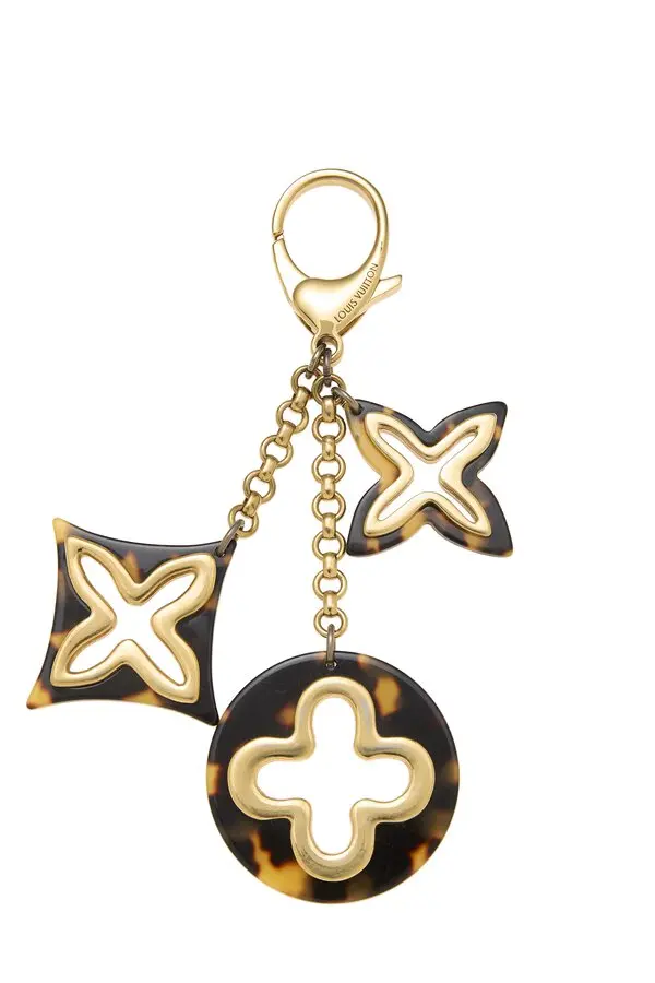 LOUIS VUITTON Insolence Bag Charm - Gold