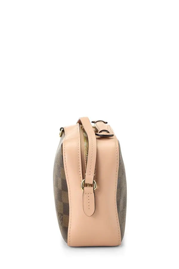 LOUIS VUITTON Damier Ebene Santa Monica Crossbody - Pink