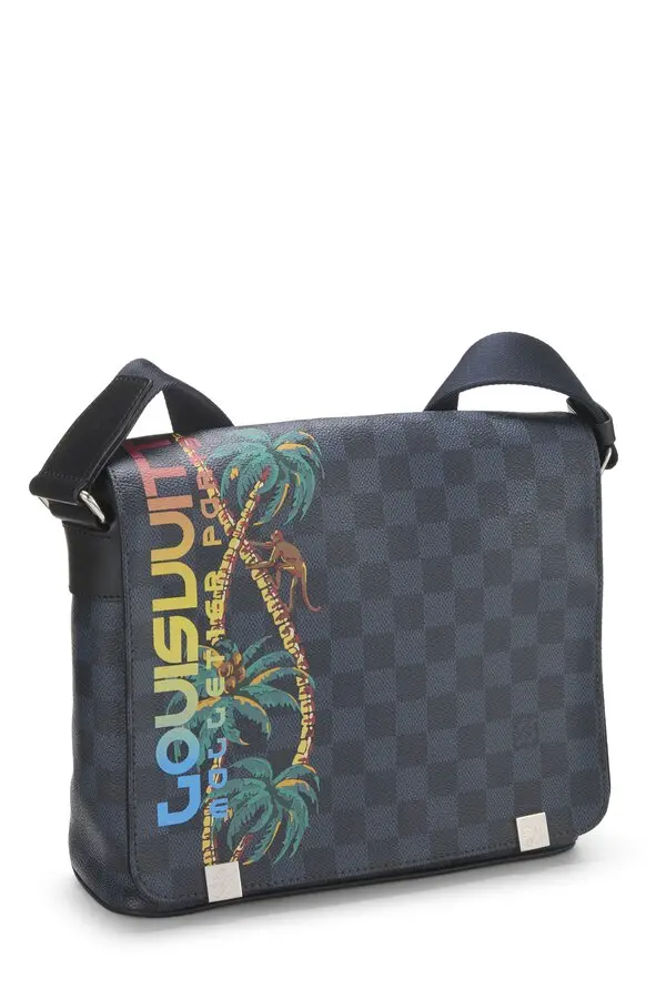 LOUIS VUITTON Damier Cobalt Jungle District