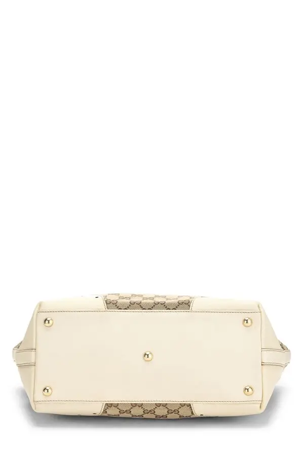 Gucci Original Gg Punch Tote - Beige