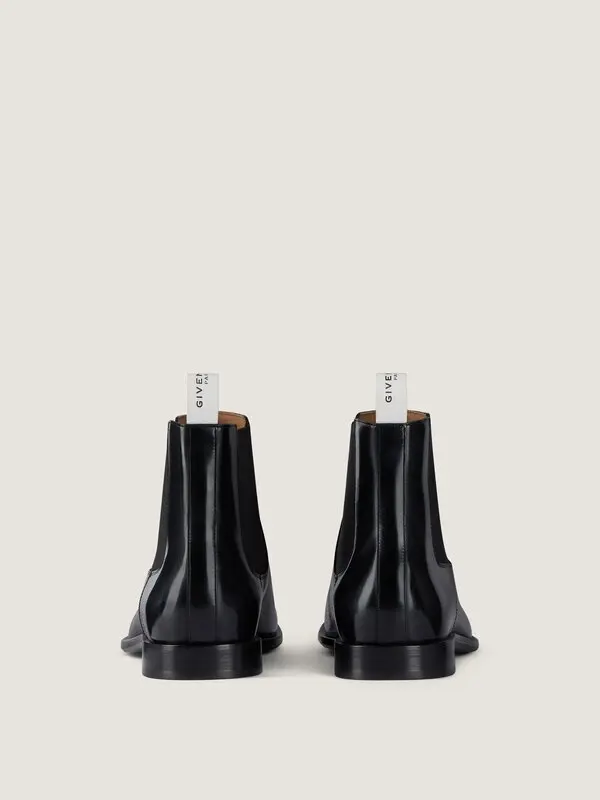 Givenchy Tux Chelsea Boots In Brushed Leather