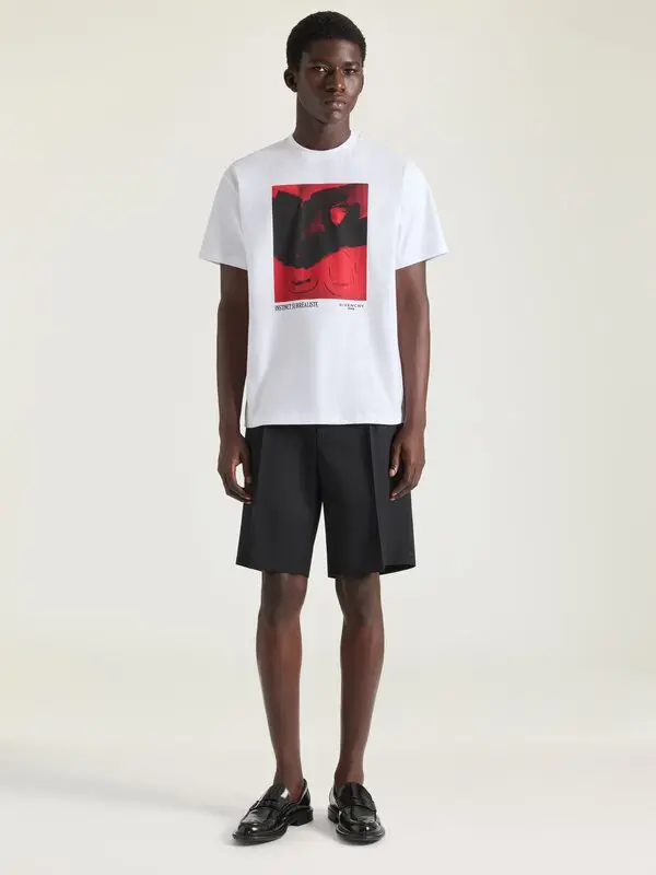 Givenchy Double Pleat Bermuda Shorts