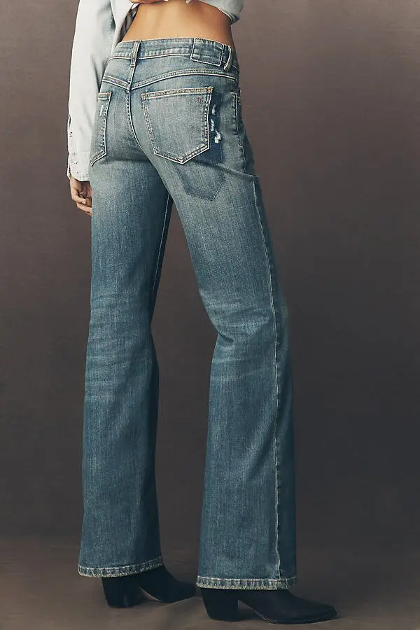 PILCRO Essential Mid-rise Flare Jeans