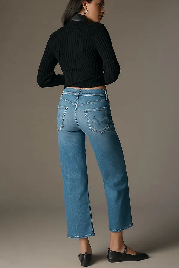 Rag & Bone Miramar Fleece High-rise Jogger Jeans - Medium Denim