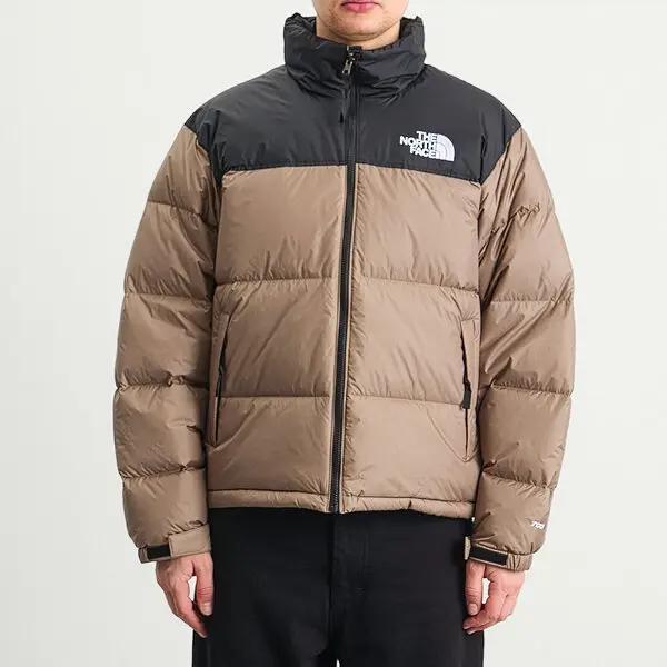 The North Face 1996 Retro Nuptse Jacket - Mocha Brown/tnf Black