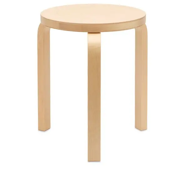 ARTEK X Marimekko Stool 60 Seireeni - Solid Birch