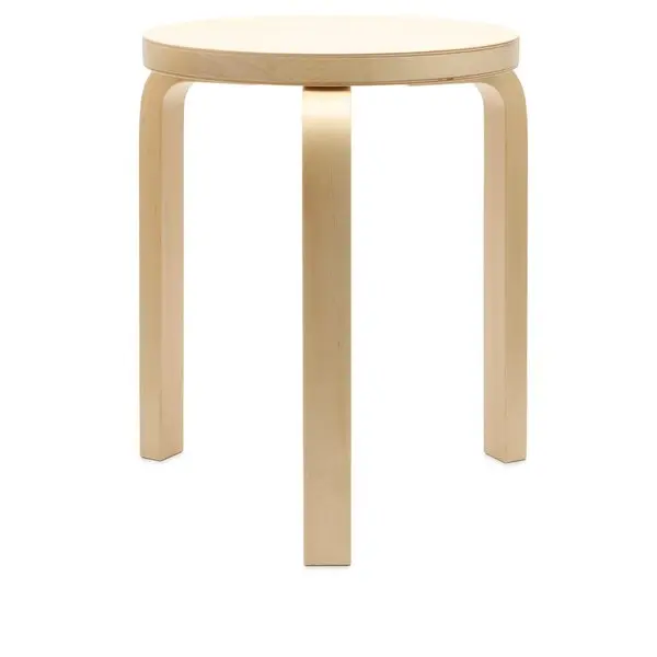 ARTEK X Marimekko Stool 60 Lokki - Solid Birch