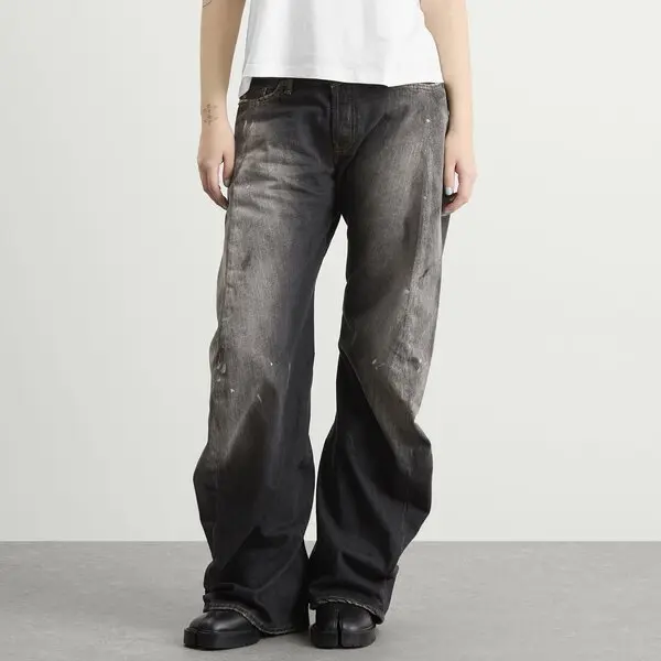 Acne Studios Trafalgar Twisted Baggy Jeans