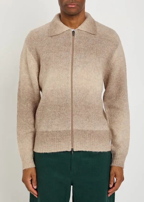 LES DEUX Gannon Melange Knit Cardigan