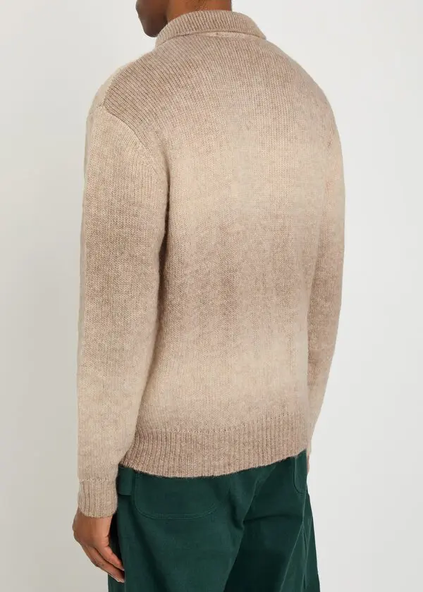 LES DEUX Gannon Melange Knit Cardigan