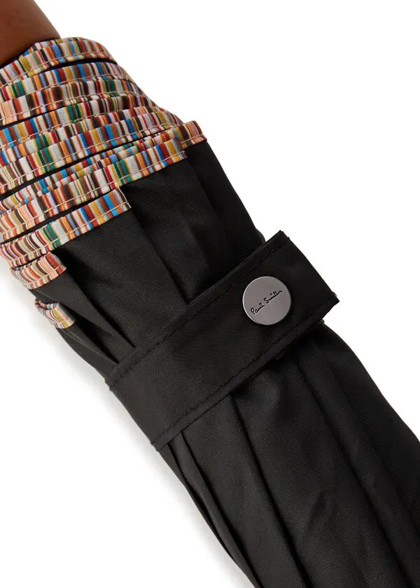 Paul Smith Signature Striped-trim Umbrella