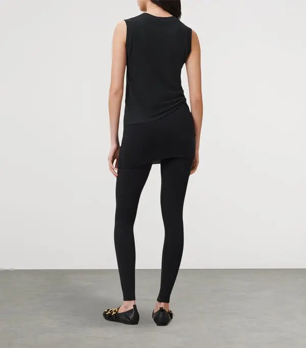 ALLSAINTS Organic Cotton-blend Raffi Leggings