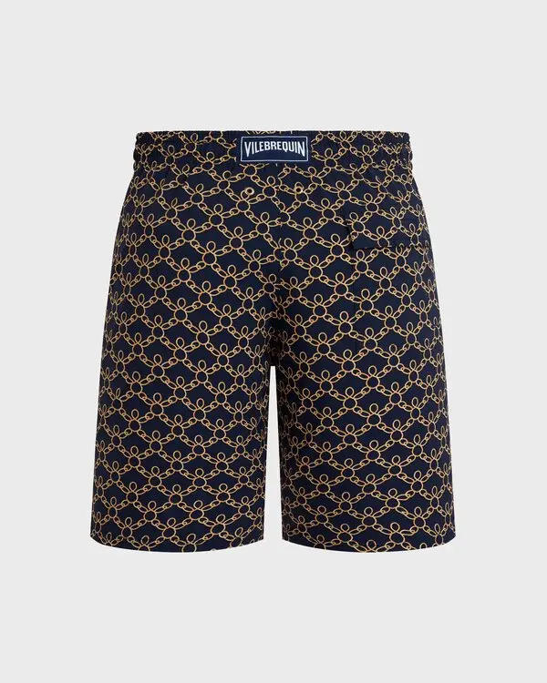 Vilebrequin Long Stretch Swim Shorts - Blue