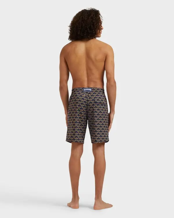 Vilebrequin Long Stretch Swim Shorts - Blue