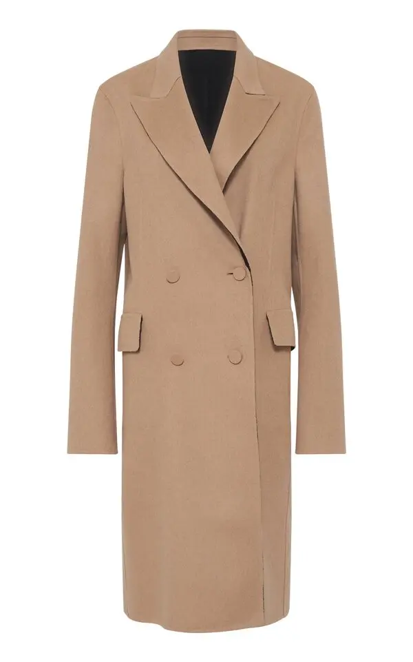 Gabriela Hearst Mcaffrey Double-face Cashmere Coat - Camel/black