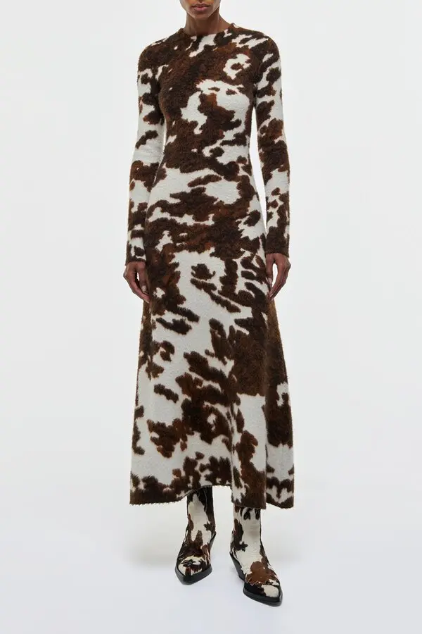 Gabriela Hearst Atticus Cashmere Knit Maxi Dress