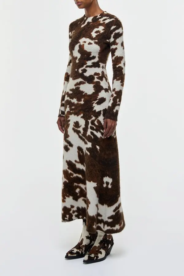 Gabriela Hearst Atticus Cashmere Knit Maxi Dress