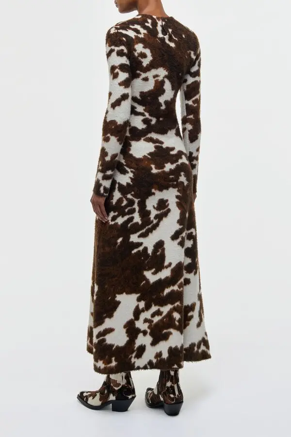 Gabriela Hearst Atticus Cashmere Knit Maxi Dress