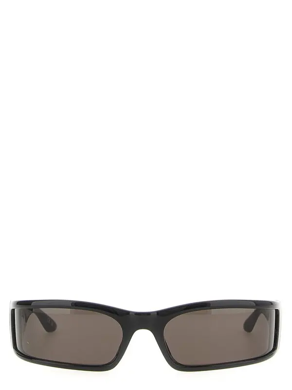 Balenciaga Sunset Rectangle Sunglasses - Black