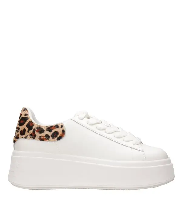 Ash Platform Sneakers - Bianco+leopardo