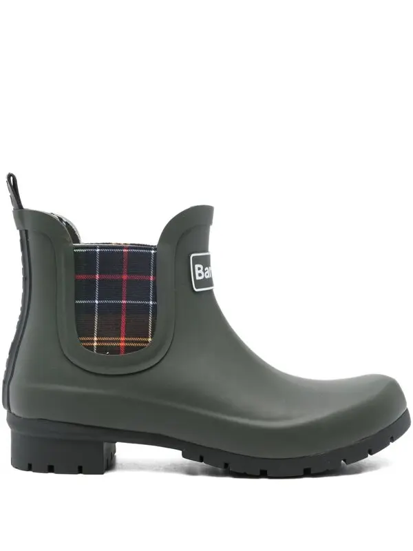 Barbour Tartan Checked Boots